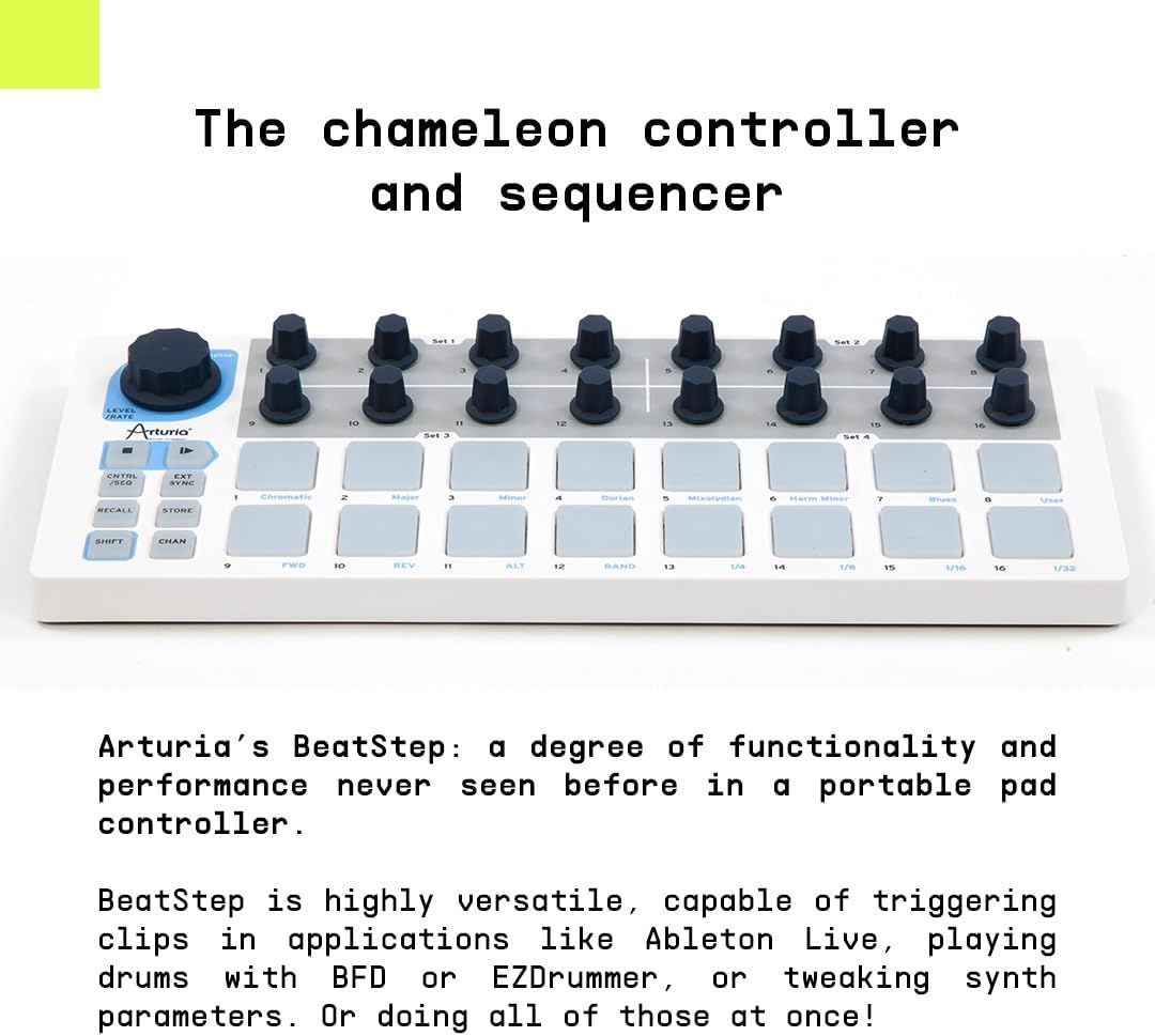 Arturia BeatStep USB/MIDI/CV Controller and Sequencer, Hobbies & Toys ...