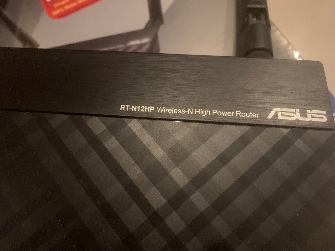 Asus RT-N12HP wifi router, Computers & Tech, Parts & Accessories ...