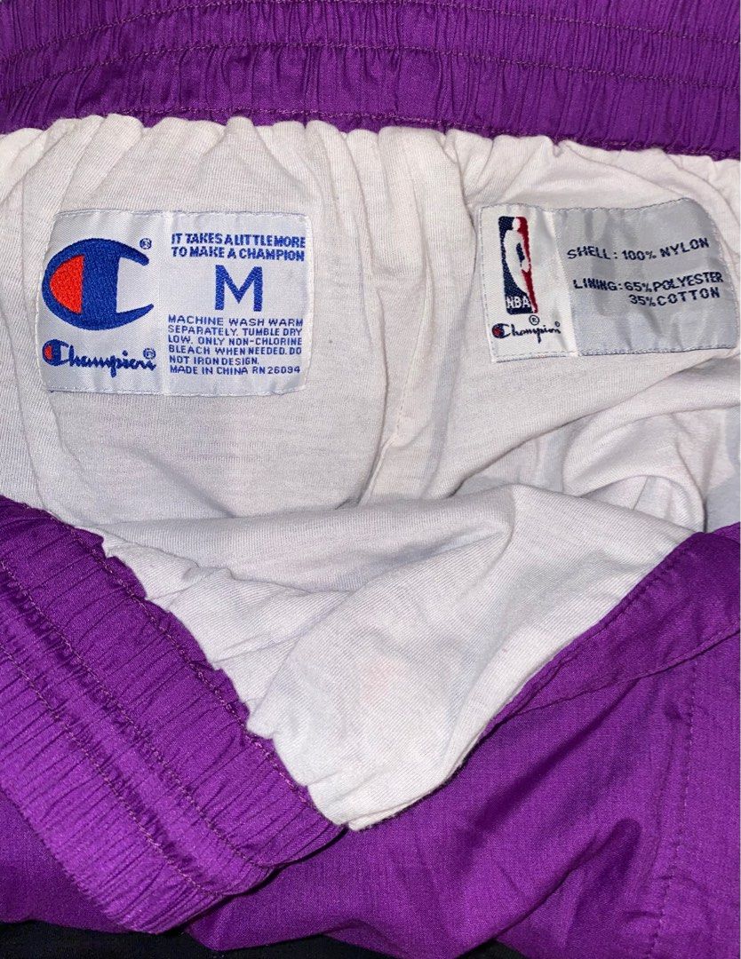 Authentic Champion Phoenix Suns Warmer, Men's Fashion, Bottoms, Joggers ...