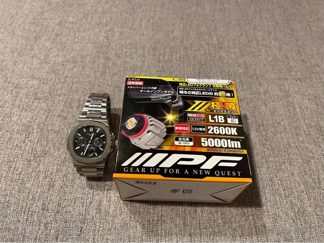 Authentic IPF LED Fog Lights for Toyota Hilux GRS 2024, Car Parts ...