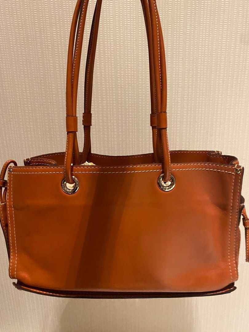 Authentic Loewe Orange Leather Bag, Luxury, Bags & Wallets on Carousell