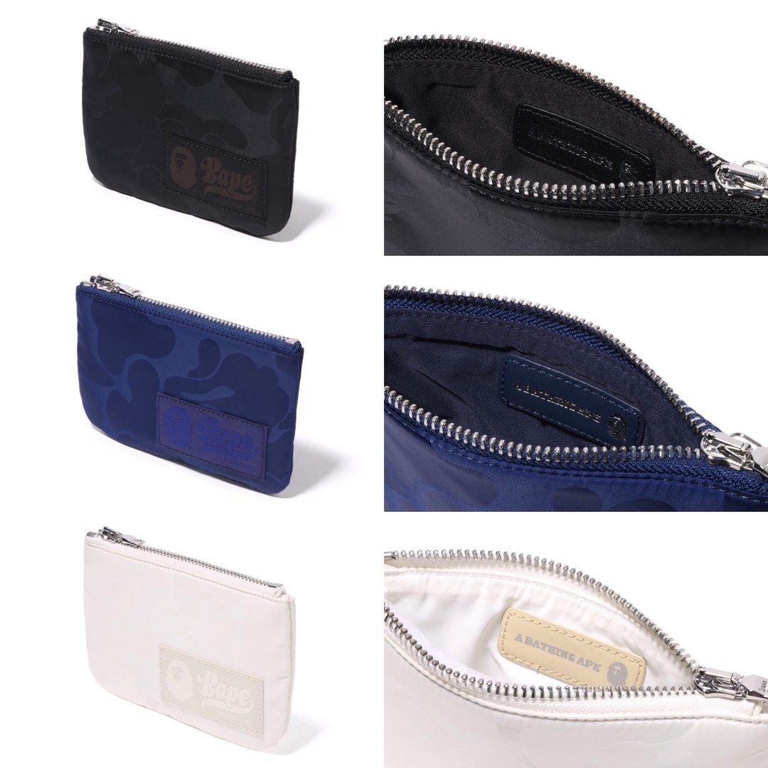 BAPE TONAL SOLID CAMO POUCH, Women's Fashion, Bags & Wallets, Purses ...
