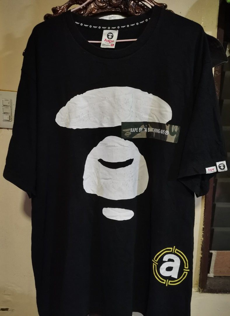 BATHING APE "Aape UNIVERSE Logo", Men's Fashion, Tops & Sets, Tshirts & Polo Shirts on Carousell