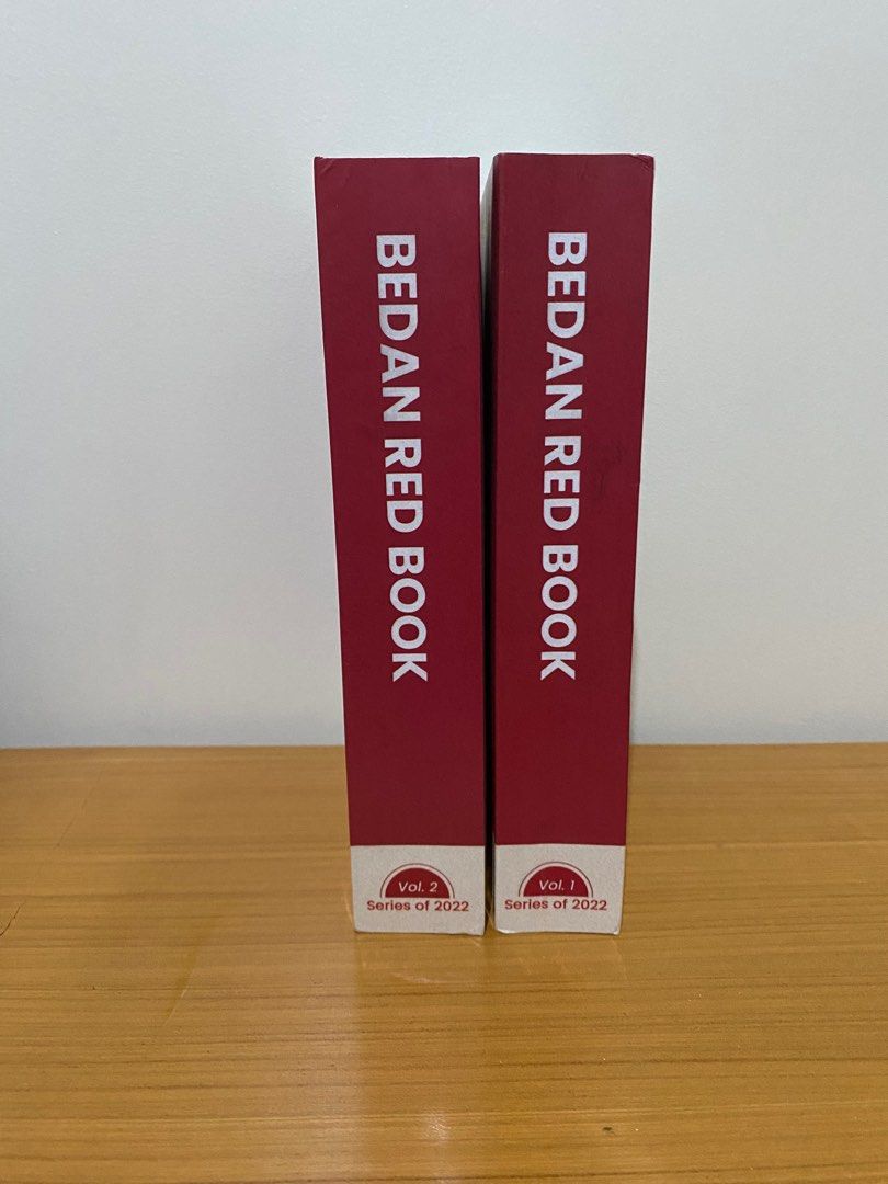 BEDAN RED BOOK (BRB) 2022 series, Hobbies & Toys, Books & Magazines ...
