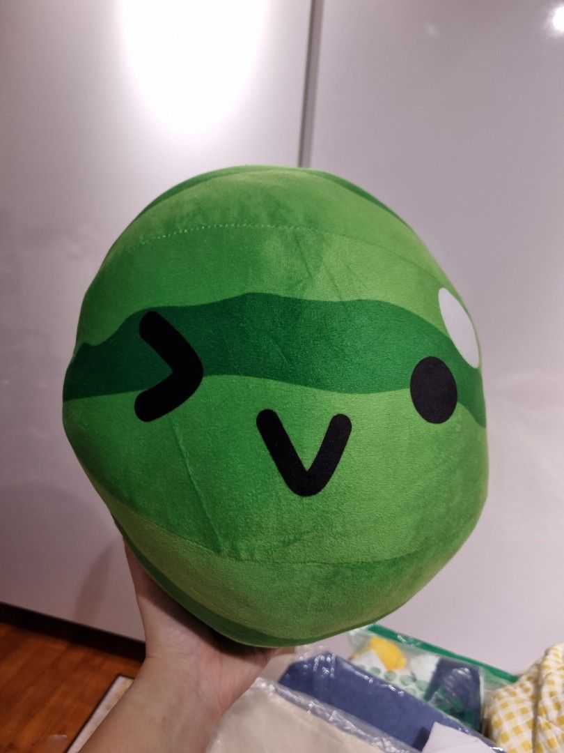 Big watermelon soft toy from japan, Hobbies & Toys, Toys & Games on ...