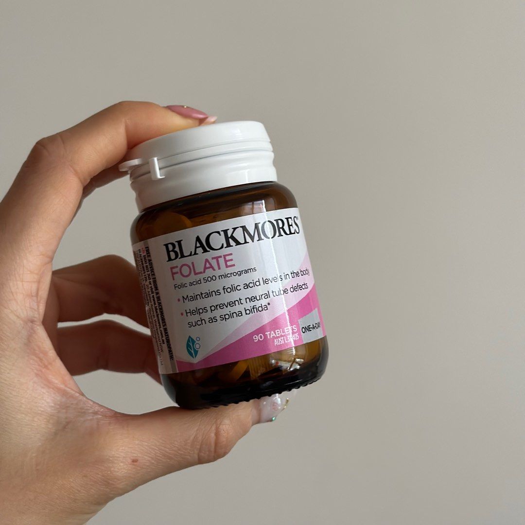 Blackmores Folate 90 Tablets, Health & Nutrition, Health Supplements ...