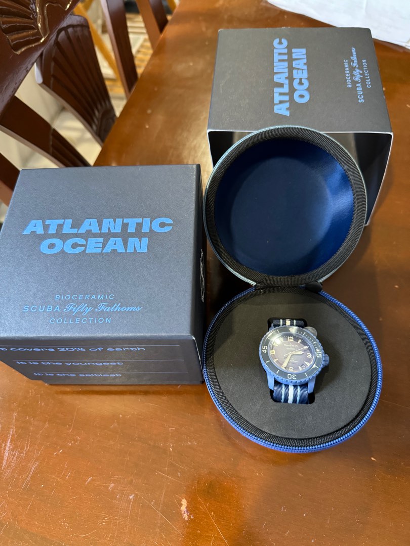 Blancpain x Swatch Colab, Men's Fashion, Watches & Accessories, Watches ...