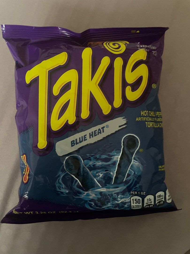 Blue Takis, Food & Drinks, Packaged & Instant Food on Carousell