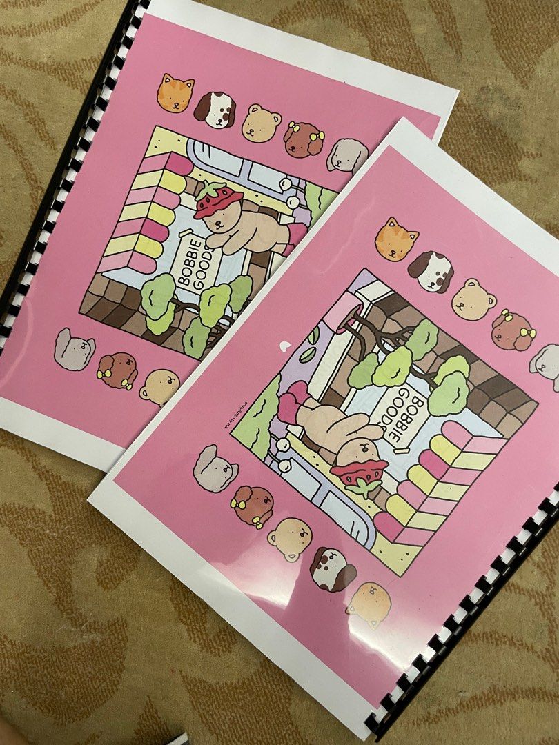Bobbie Goods Colouring Book Hobbies And Toys Books And Magazines