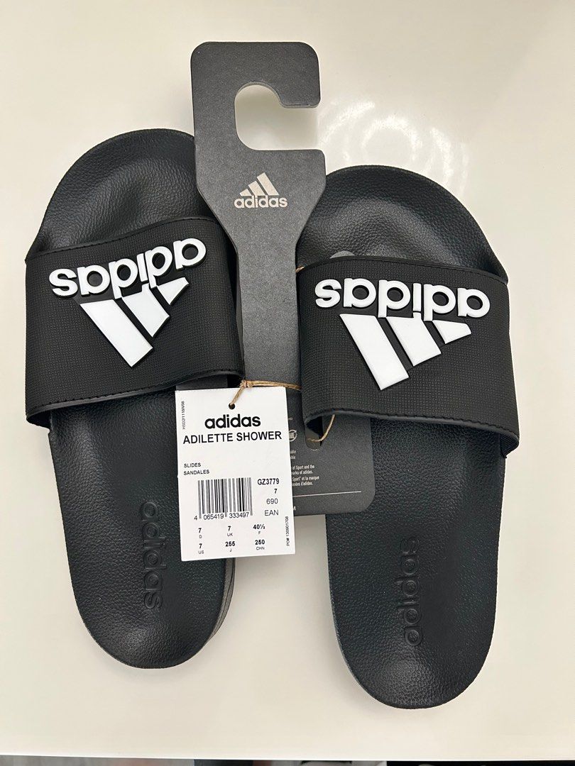 Brand new Adidas slides, Women's Fashion, Footwear, Flipflops and ...