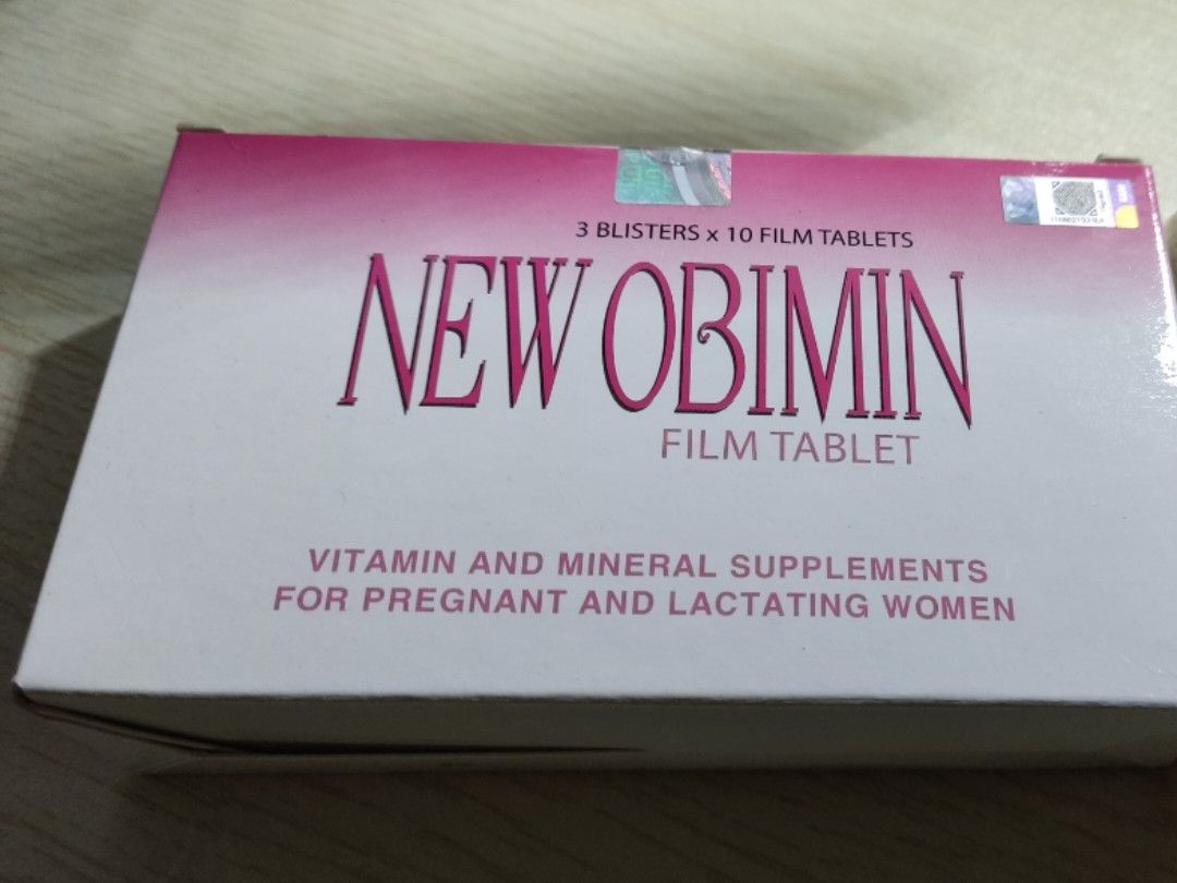 Brand new obimin, Health & Nutrition, Health Supplements, Vitamins ...