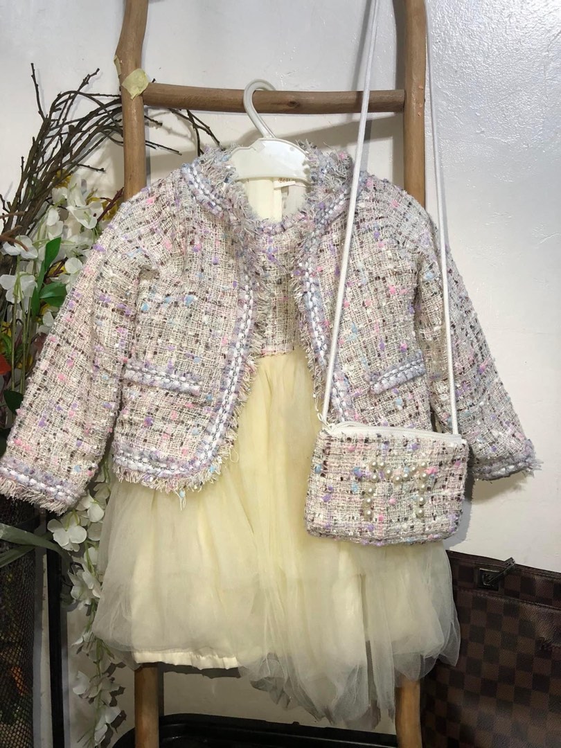 BRAND NEW SUPER QT DRESS WITH JACKET., Babies & Kids, Babies & Kids ...
