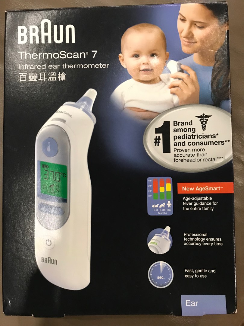 Braun Thermoscan 7 IRT 6520 Thermometer , Health & Nutrition, Thermometers on Carousell