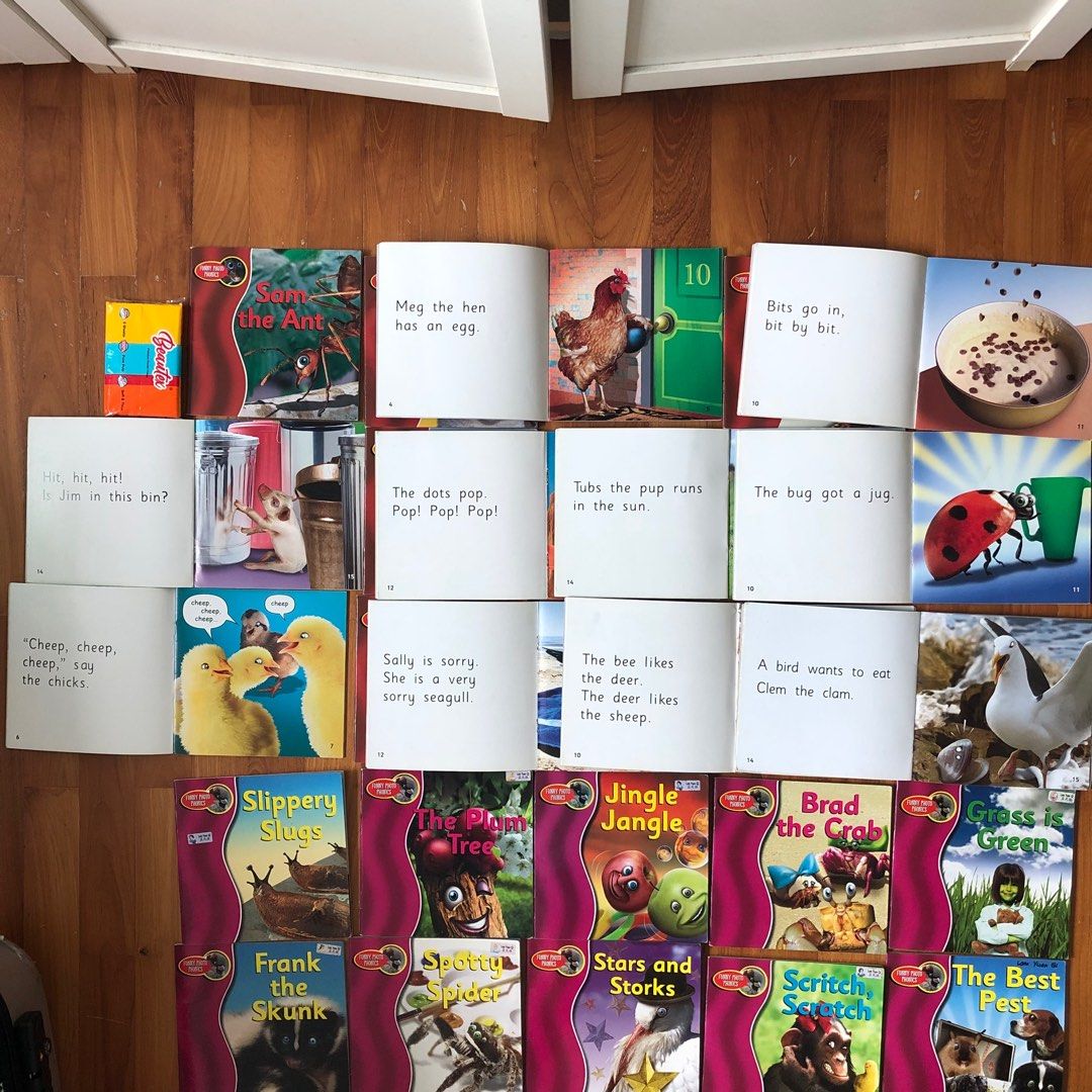 Bundle of 28 Funny Photo Phonics English small-sized readers story ...