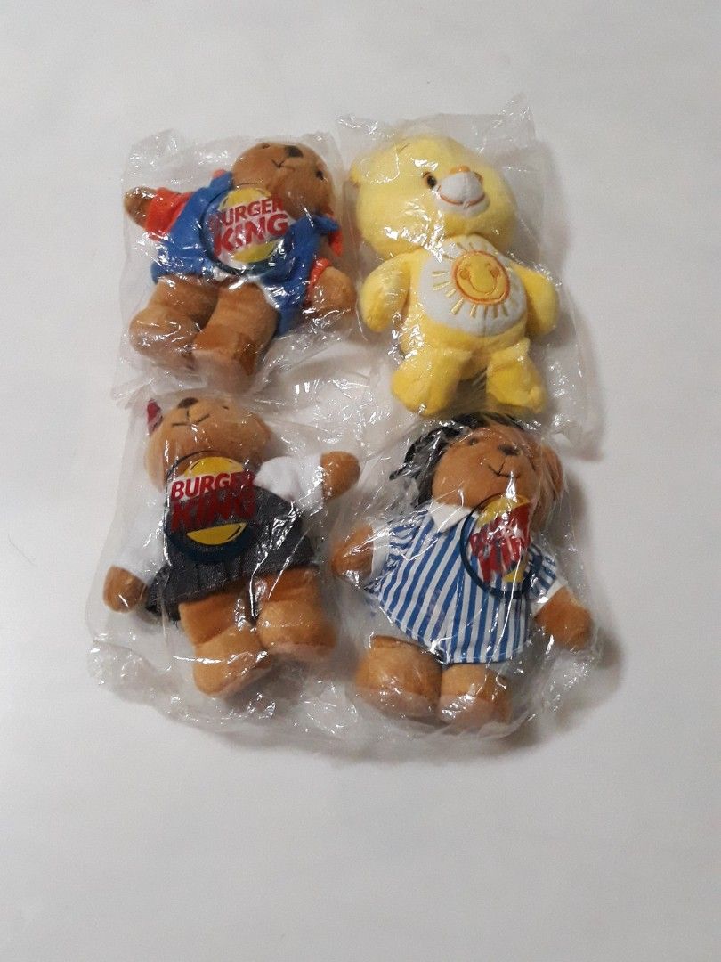 Burger King - Teddy Bears, Hobbies & Toys, Toys & Games on Carousell