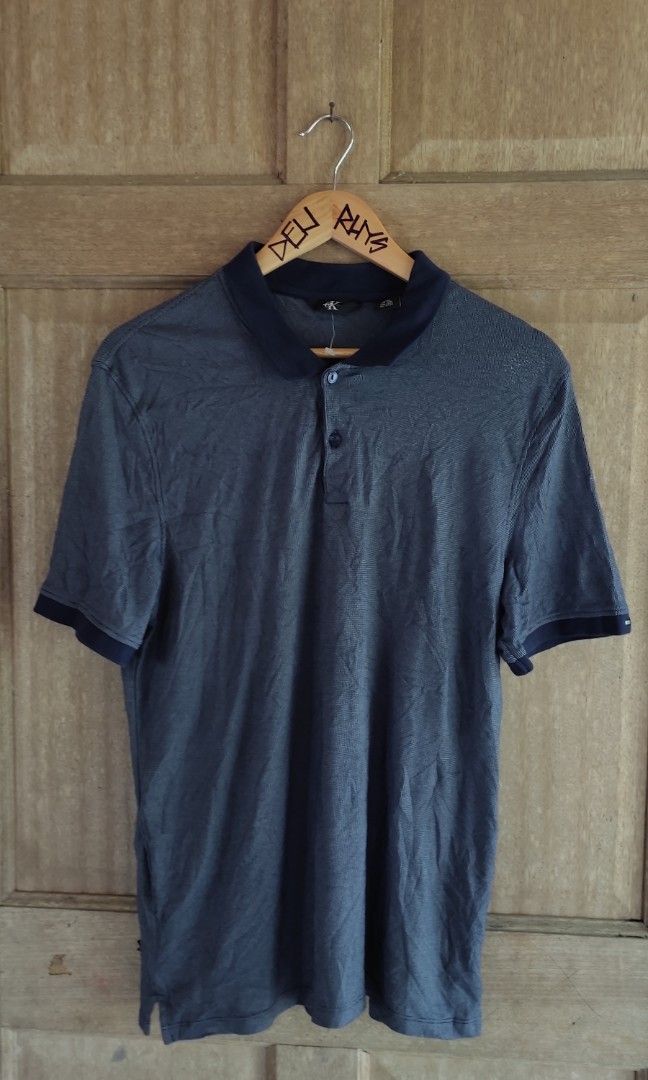 Calvin Klein polo shirt, Men's Fashion, Tops & Sets, Tshirts & Polo Shirts on Carousell