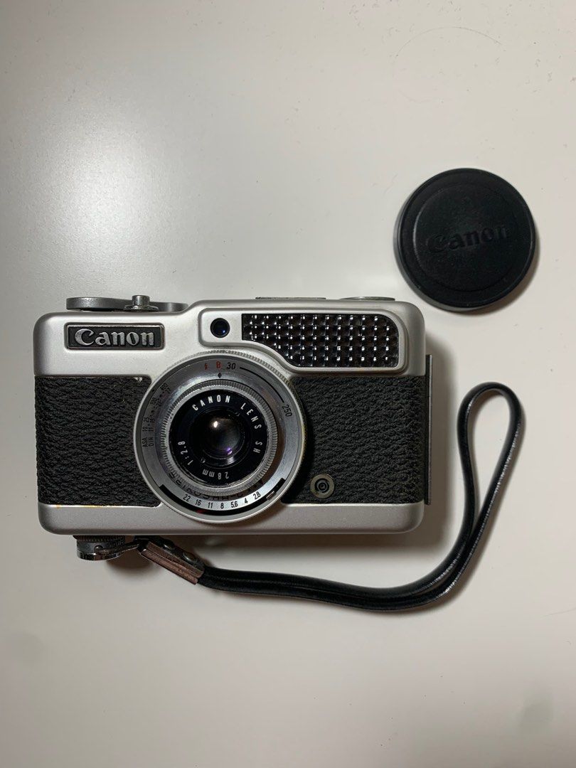 Canon Demi (Half Frame Film Camera) with original lens cap & strap ...