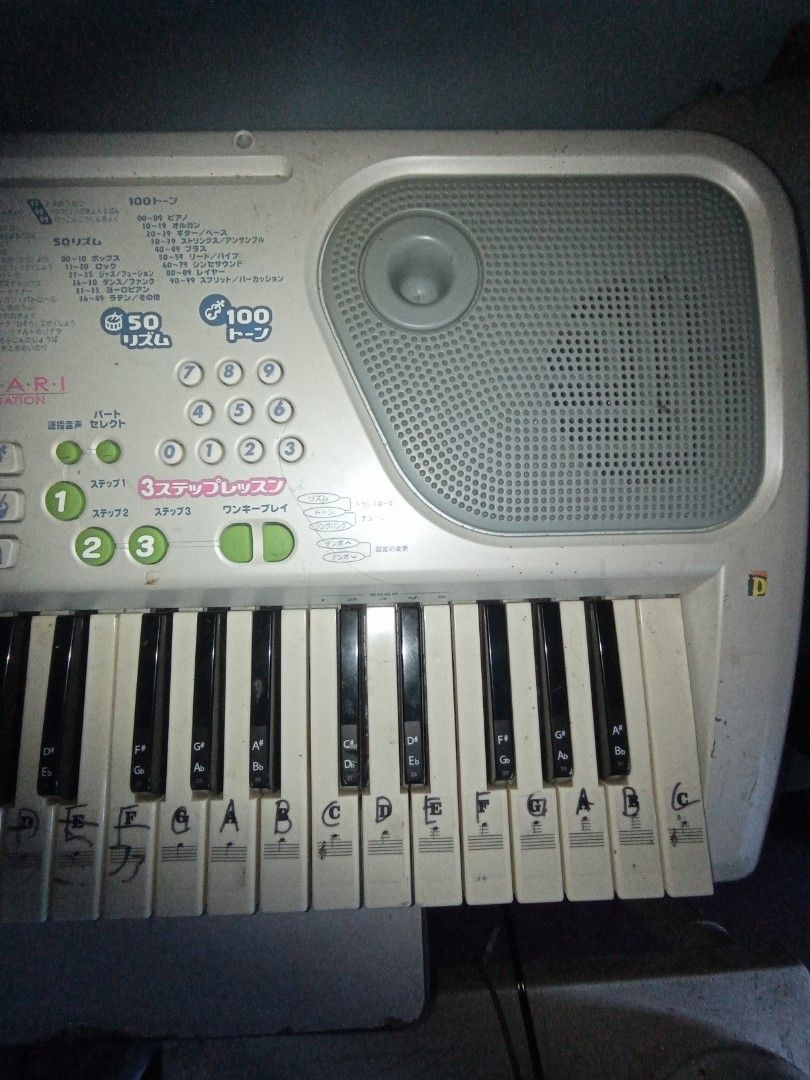 Casio LK-101 with issue, Hobbies & Toys, Music & Media, Musical Instruments on Carousell