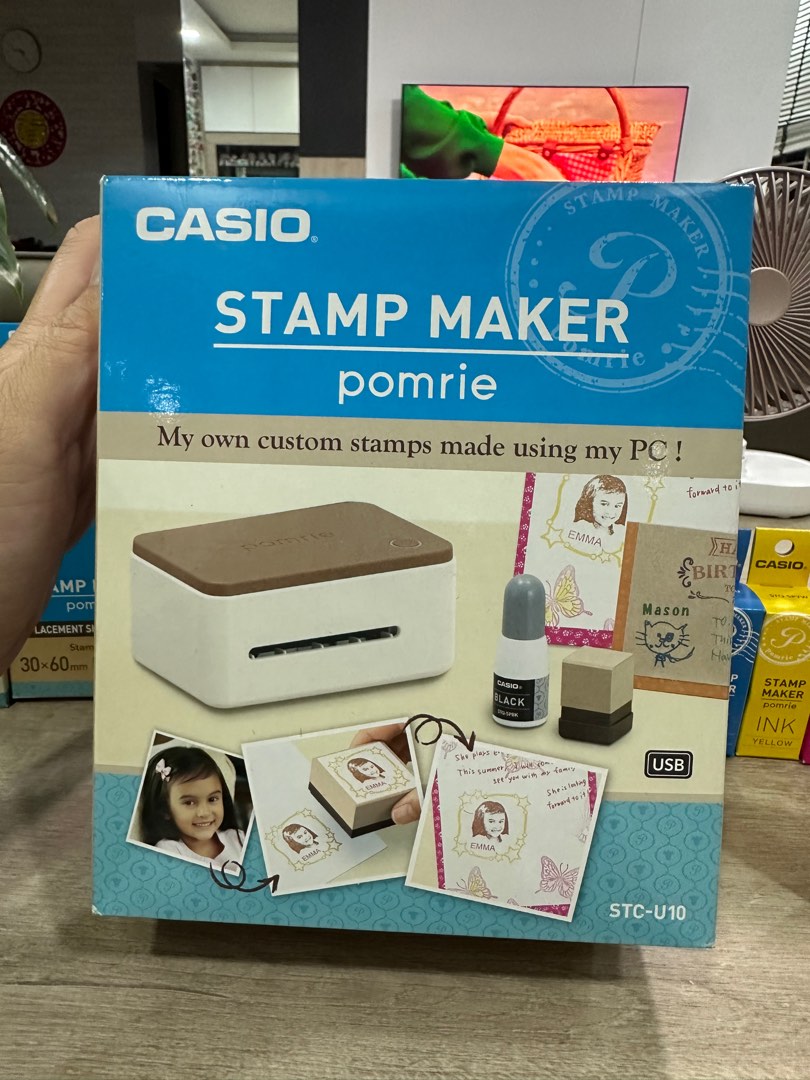 Casio Stamp Maker STC-U10, Hobbies & Toys, Stationery & Craft, Craft ...