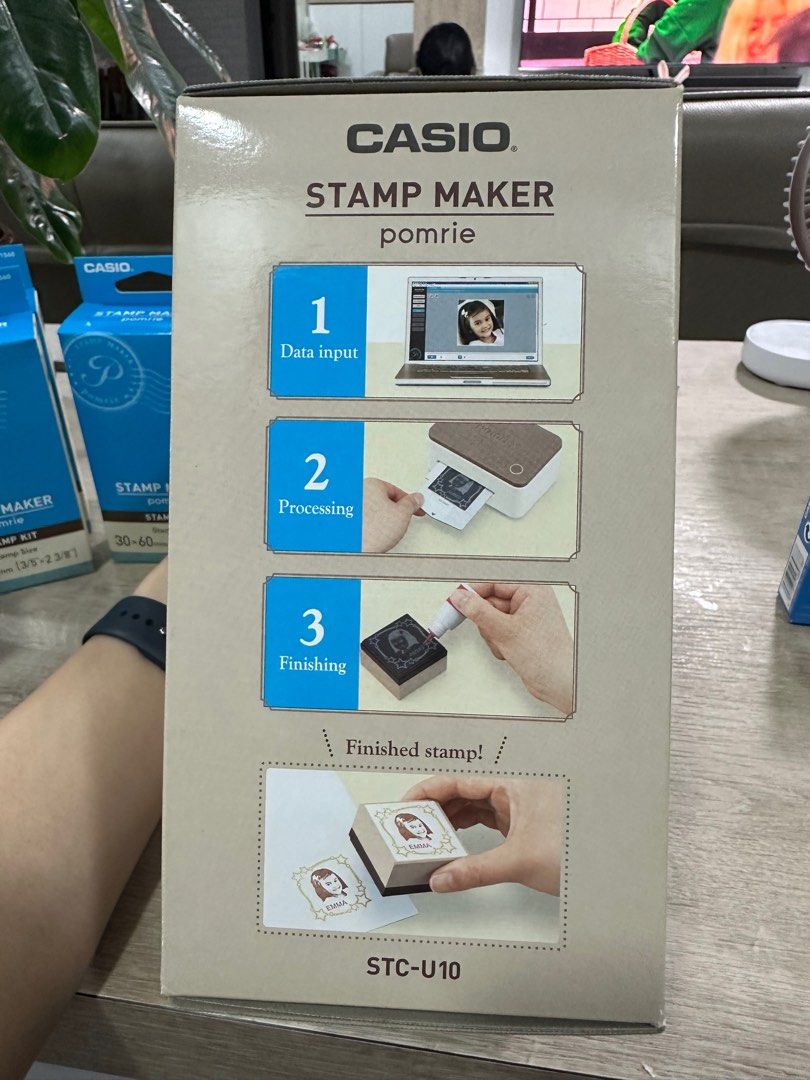 Casio Stamp Maker STC-U10, Hobbies & Toys, Stationery & Craft, Craft ...