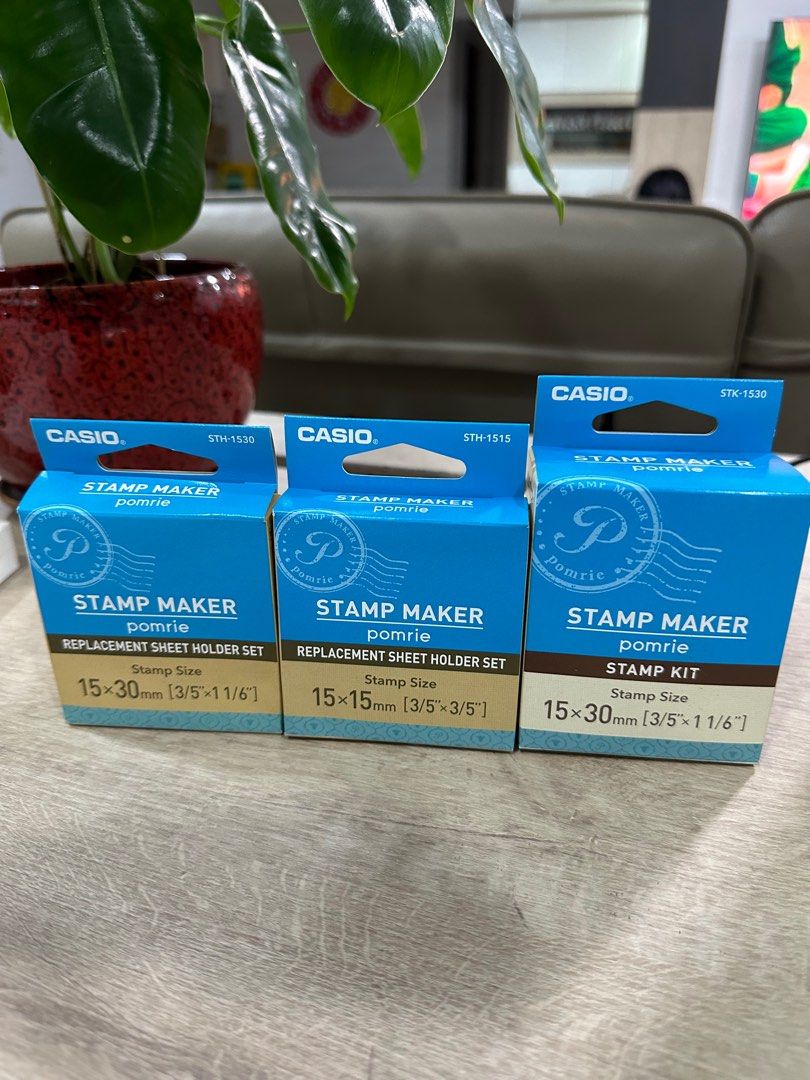 Casio Stamp Maker STC-U10, Hobbies & Toys, Stationery & Craft, Craft ...
