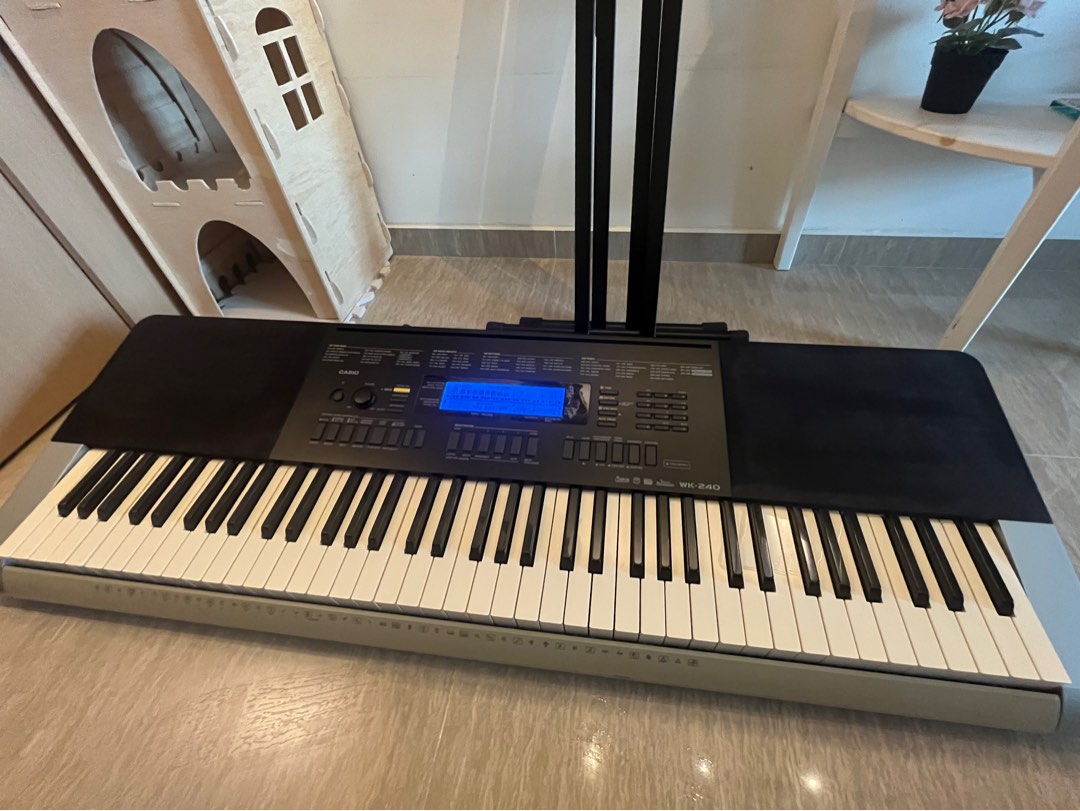 Casio WK-240 Digital Piano Keyboard, Hobbies & Toys, Music & Media ...