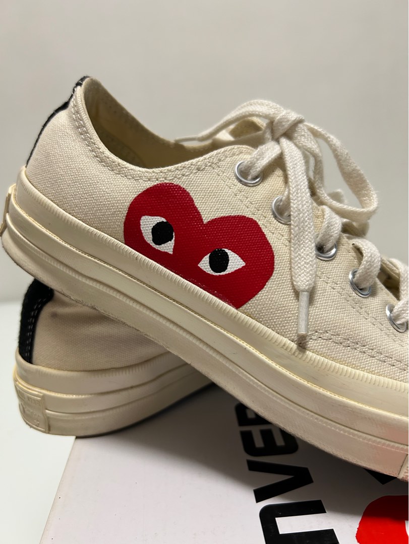 CDG PLAY SIZE 7 AUTH, Women's Fashion, Footwear, Sneakers on Carousell