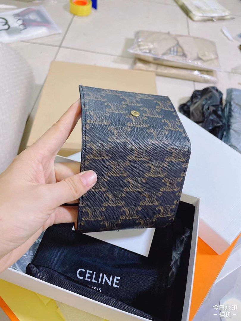 Celine small wallet, Women's Fashion, Bags & Wallets, Wallets & Card ...