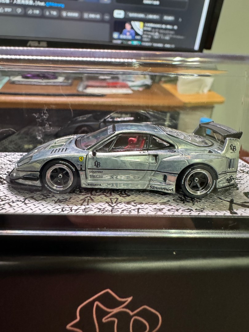 Chase 1:64 Inno64 inno Ferrari F40 Liberty Walk（隱藏版）, 書籍、休閒與玩具, 玩具、公仔、桌 ...