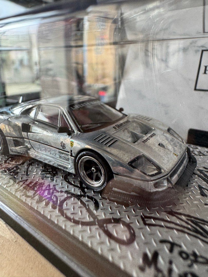 Chase 1:64 Inno64 inno Ferrari F40 Liberty Walk（隱藏版）, 書籍、休閒與玩具, 玩具、公仔、桌 ...