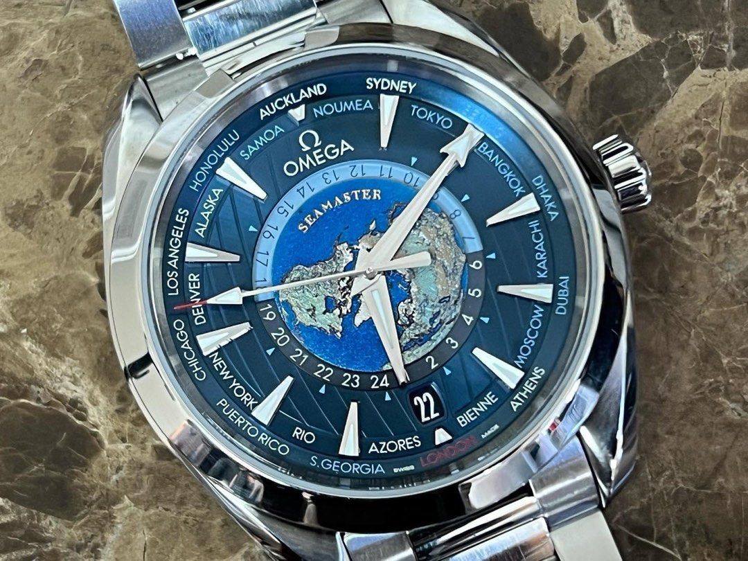 CHEAPEST Omega Aqua Terra WorldTimer, Luxury, Watches on Carousell
