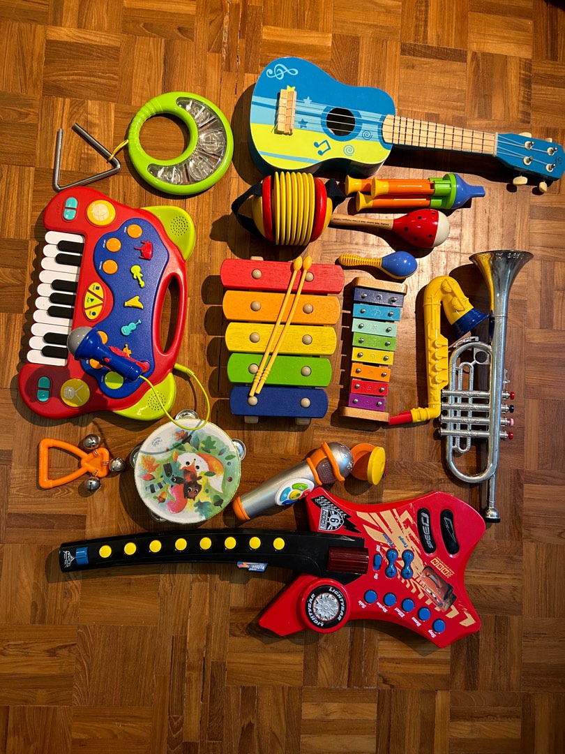 Toy musical instruments - assorted, Hobbies & Toys, Toys & Games on ...