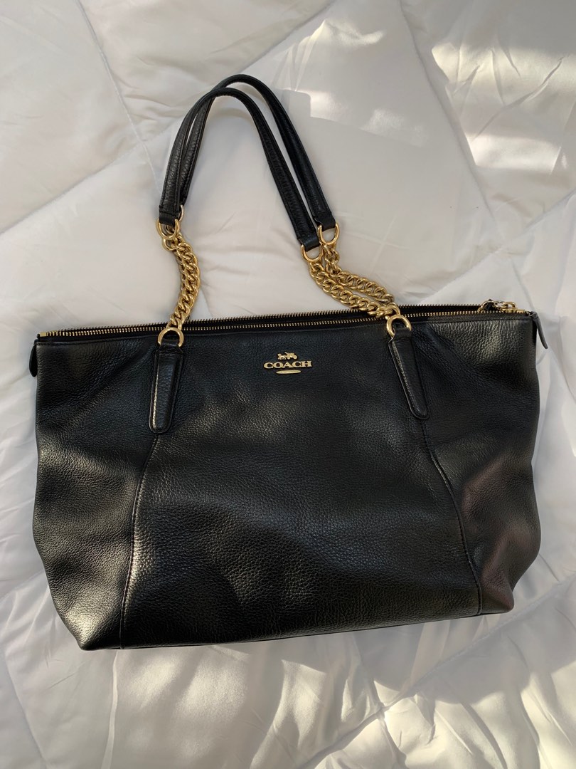 Coach Ava Chain Totebag, Women's Fashion, Bags & Wallets, Tote Bags on ...