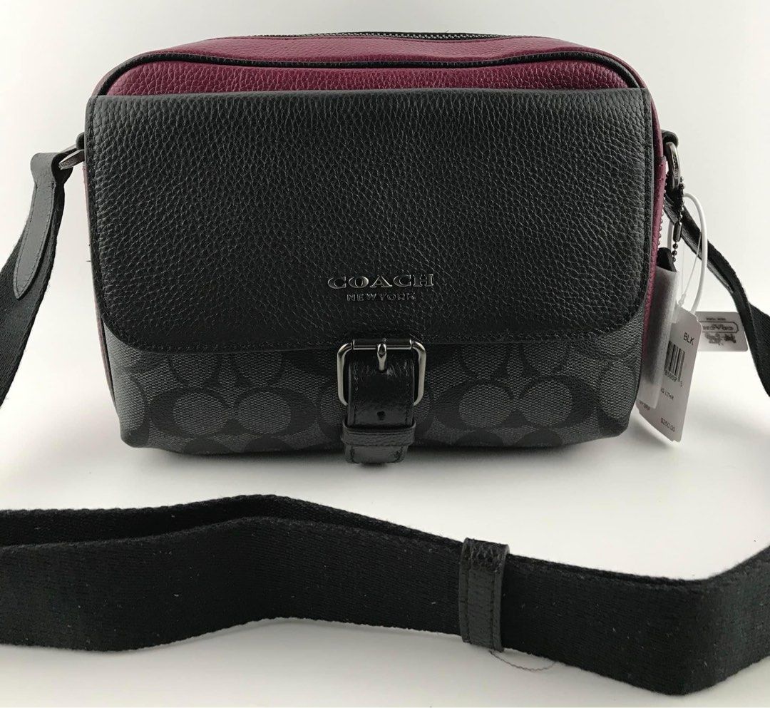 Coach messenger bag, Men's Fashion, Bags, Sling Bags on Carousell
