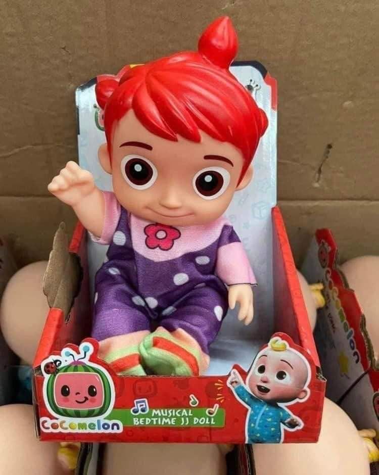 Cocomelon stufftoy with sounds, Hobbies & Toys, Toys & Games on Carousell