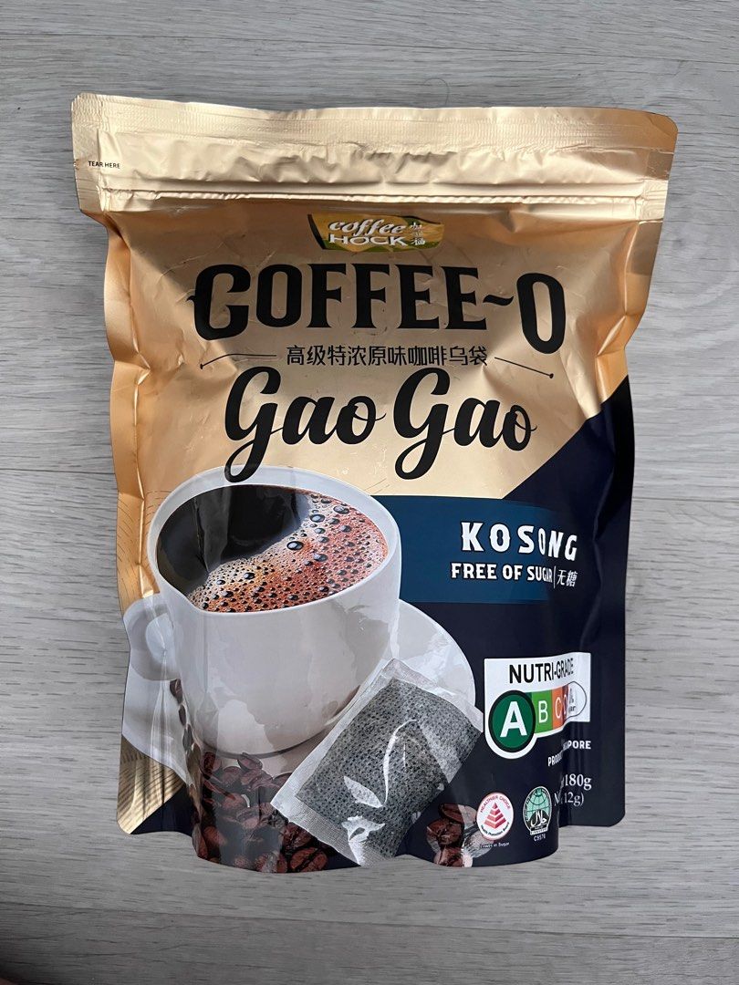 Coffee Hock Coffee O Kosong, Food & Drinks, Beverages on Carousell
