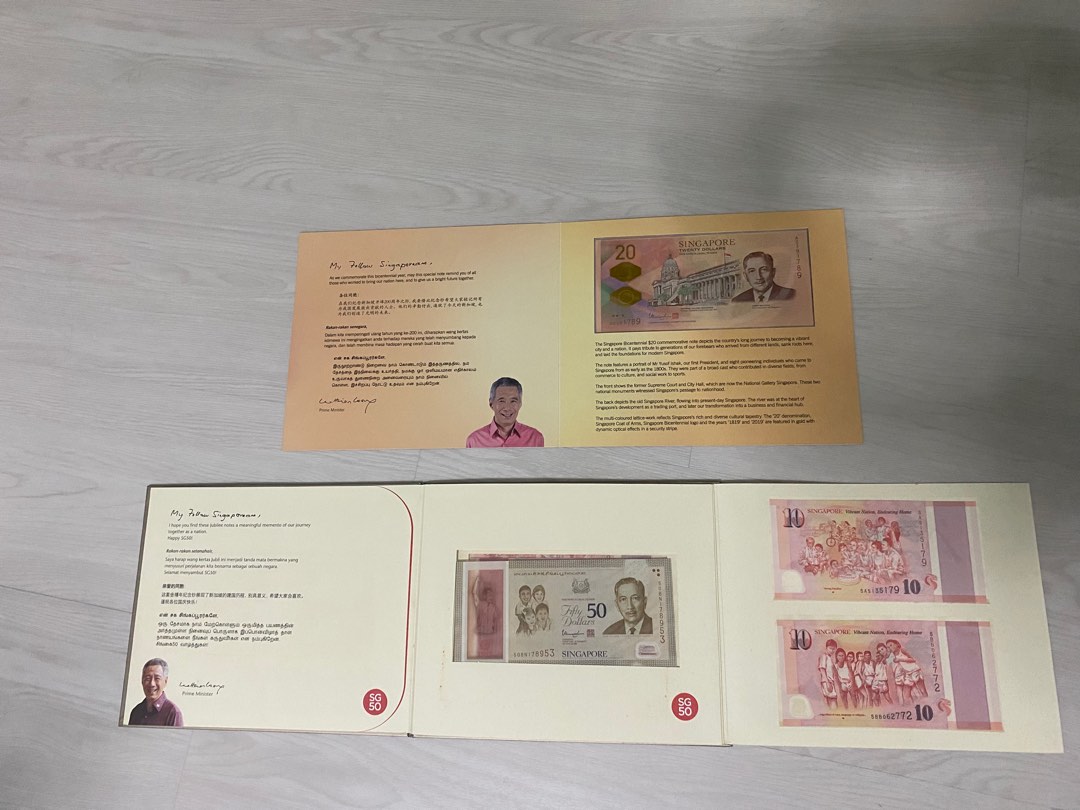 Commemorative notes, Hobbies & Toys, Memorabilia & Collectibles ...