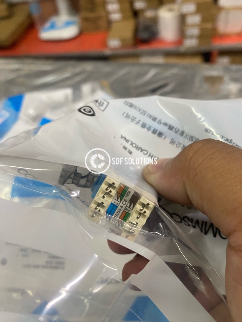 Commscope CAT6 IO JACK Keystone or Modular Jack, Computers & Tech ...