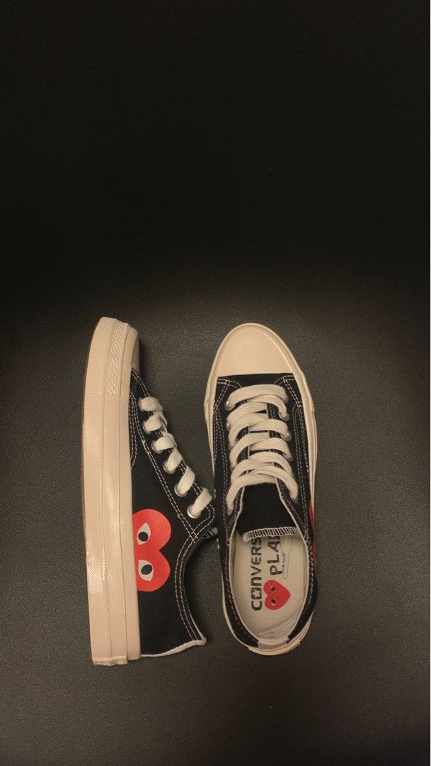 Converese CDG, Women's Fashion, Footwear, Sneakers on Carousell