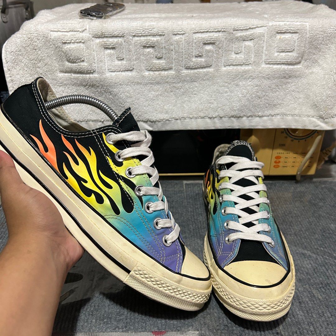 CONVERSE CHUCK TAYLOR FLAMES, Men's Fashion, Footwear, Sneakers on ...
