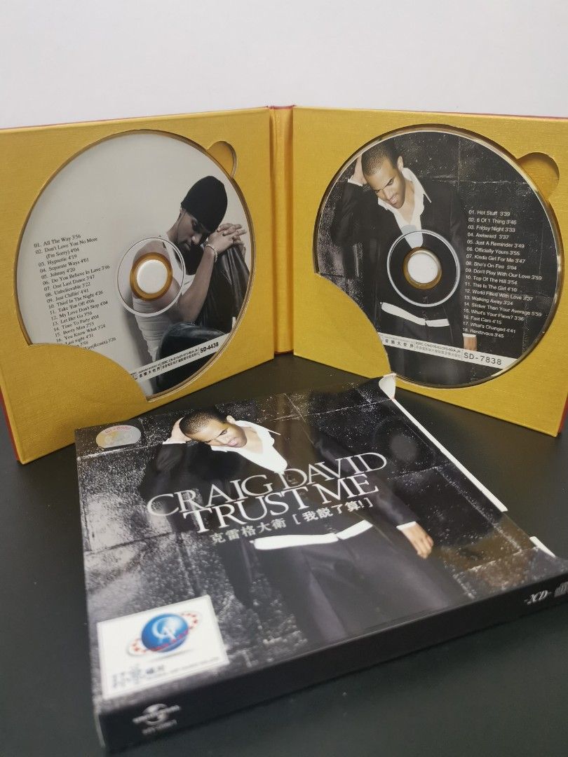 Craig David - Collection of Hits (2 discs), Hobbies & Toys, Music ...