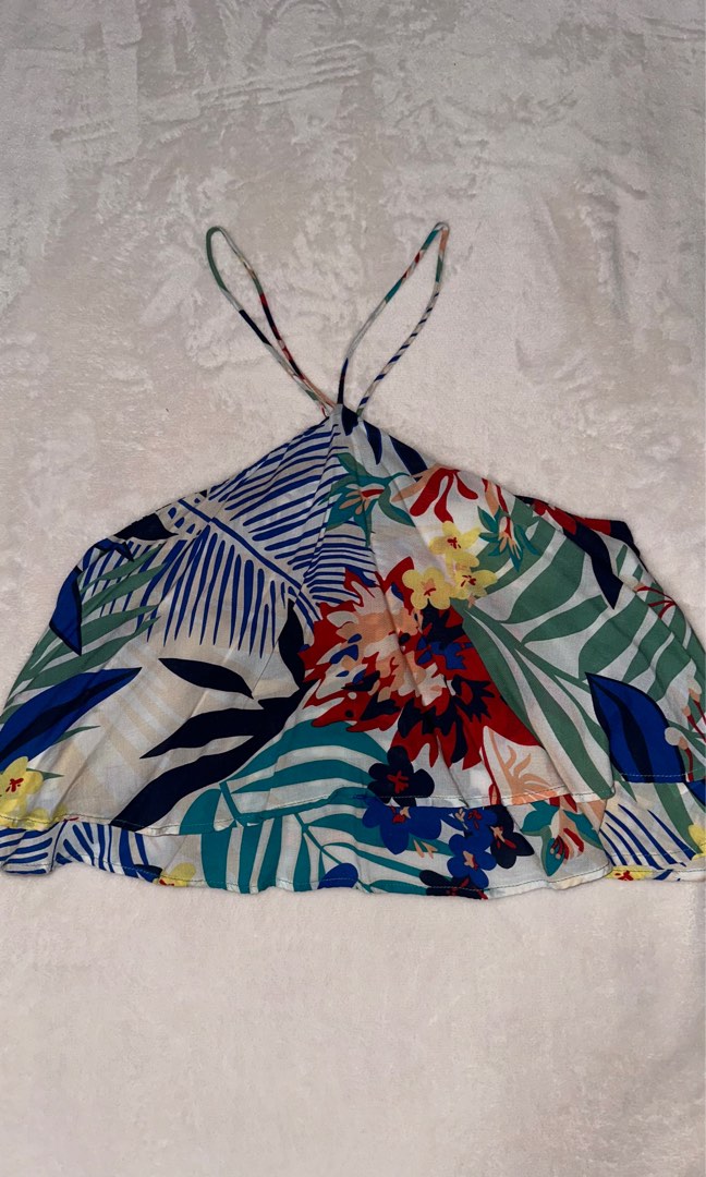 Cross body top, Women's Fashion, Tops, Blouses on Carousell