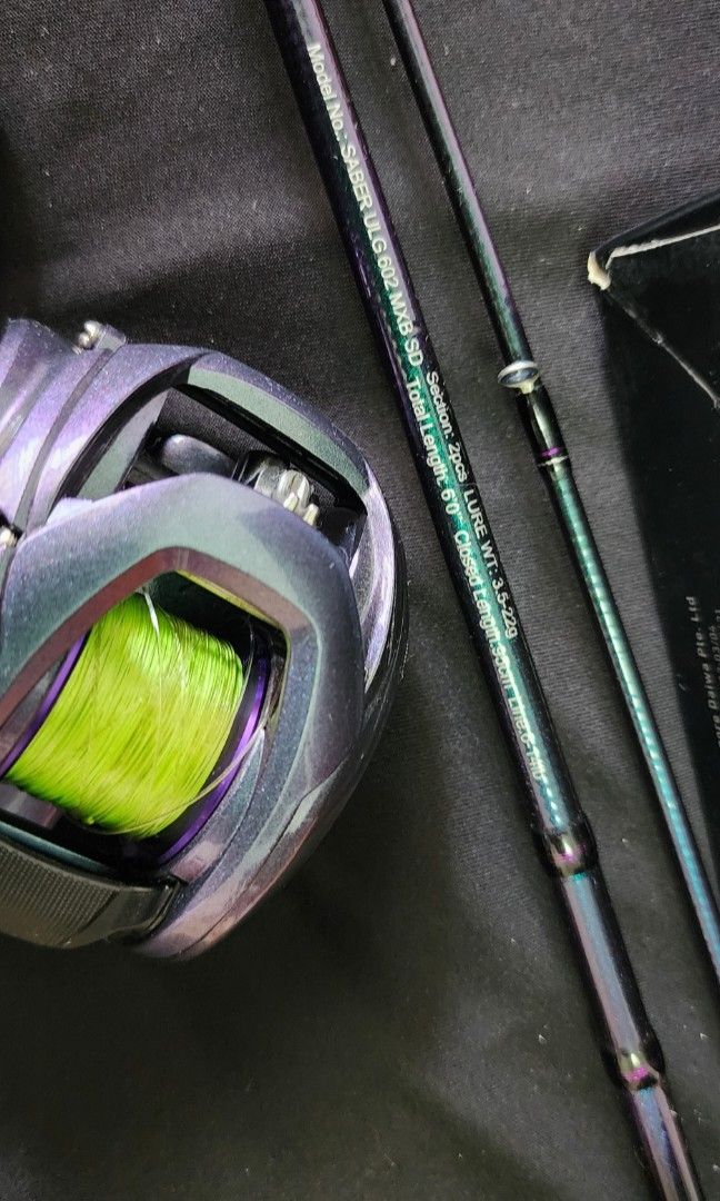 Daiwa Saber ULG+ Garuda, Sports Equipment, Fishing on Carousell