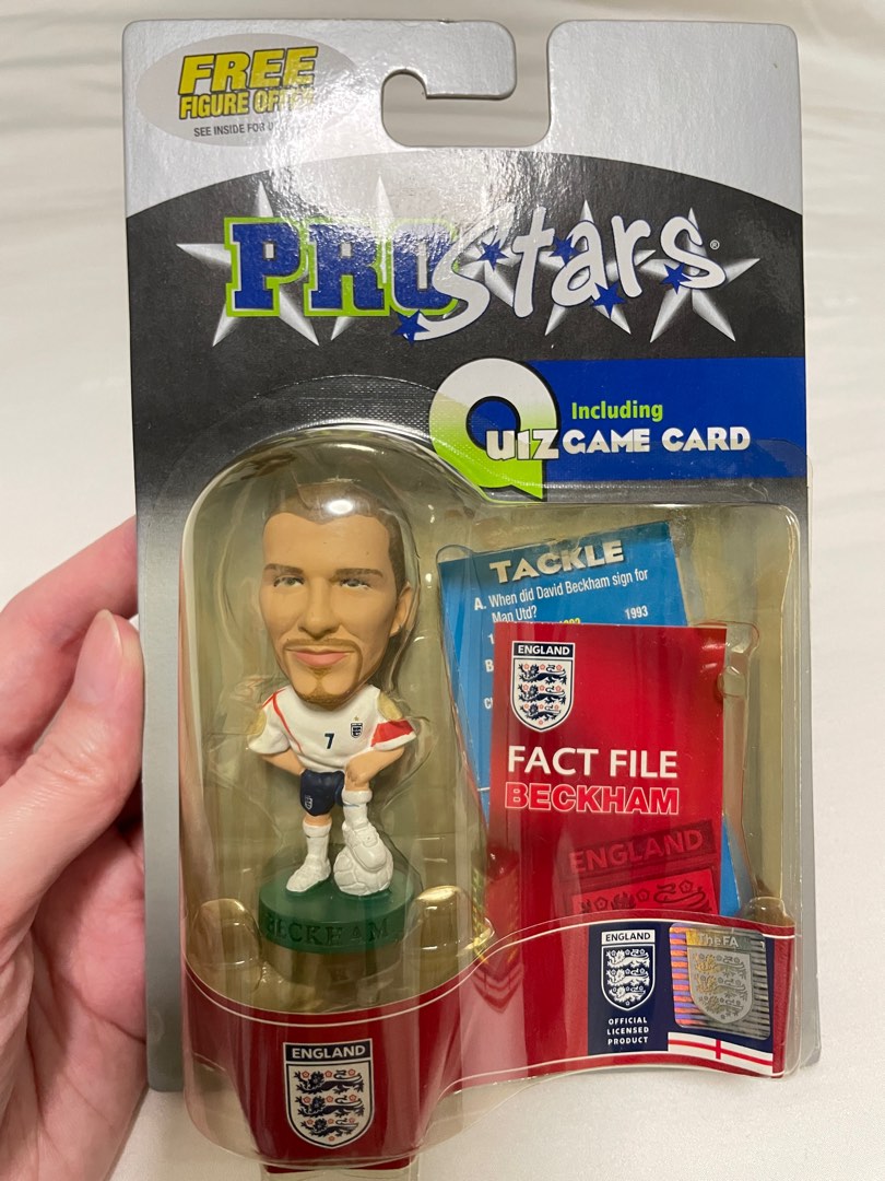 David Beckham Prostars England, Hobbies & Toys, Memorabilia ...