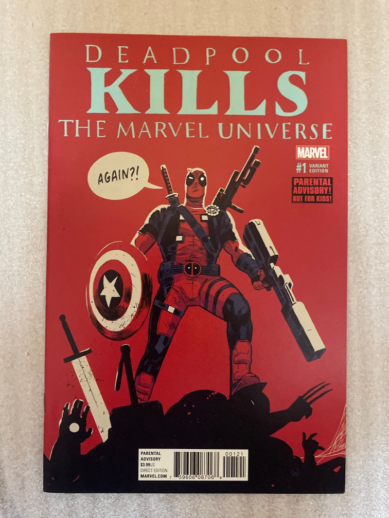 Deadpool Kills the marvel universe again #1 (2017) First Print Walsh ...