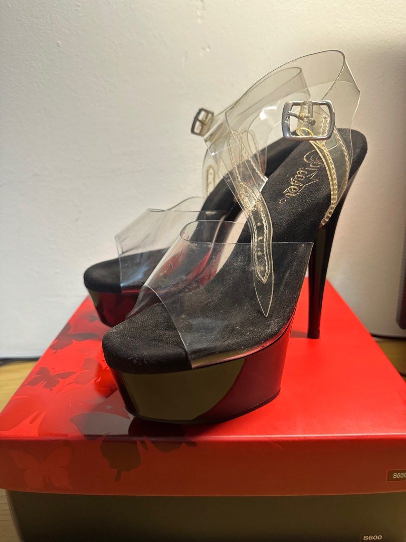 Delight 608 Pleaser US7 6 inches, Women's Fashion, Footwear, Heels on Carousell