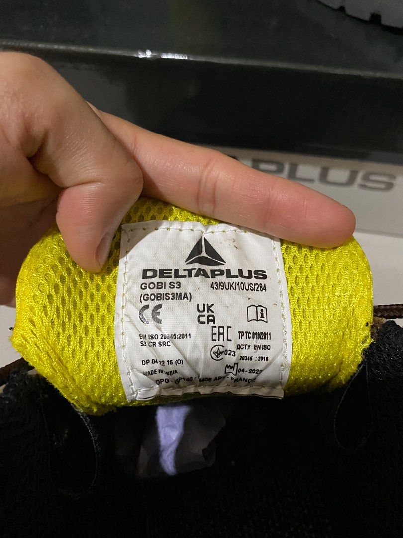 Delta Plus Safety Shoes Boots, Men's Fashion, Footwear, Boots on Carousell