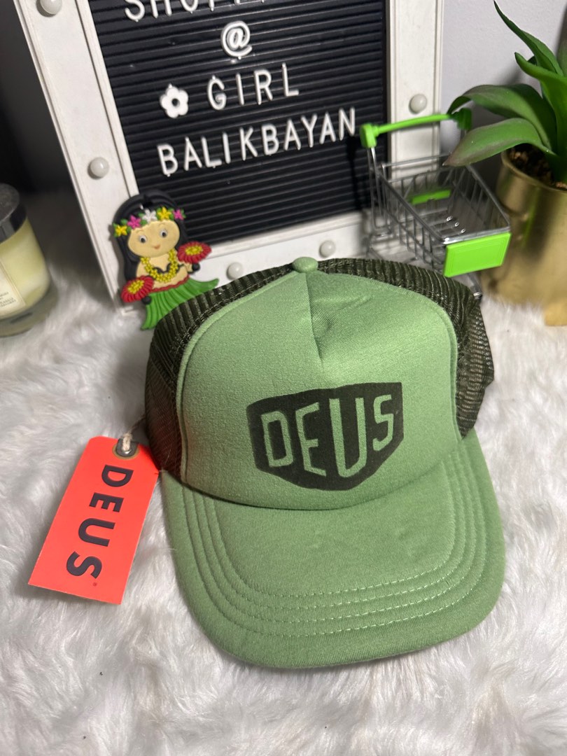 Deus Ex Machina trucker hat, Men's Fashion, Watches & Accessories, Caps ...