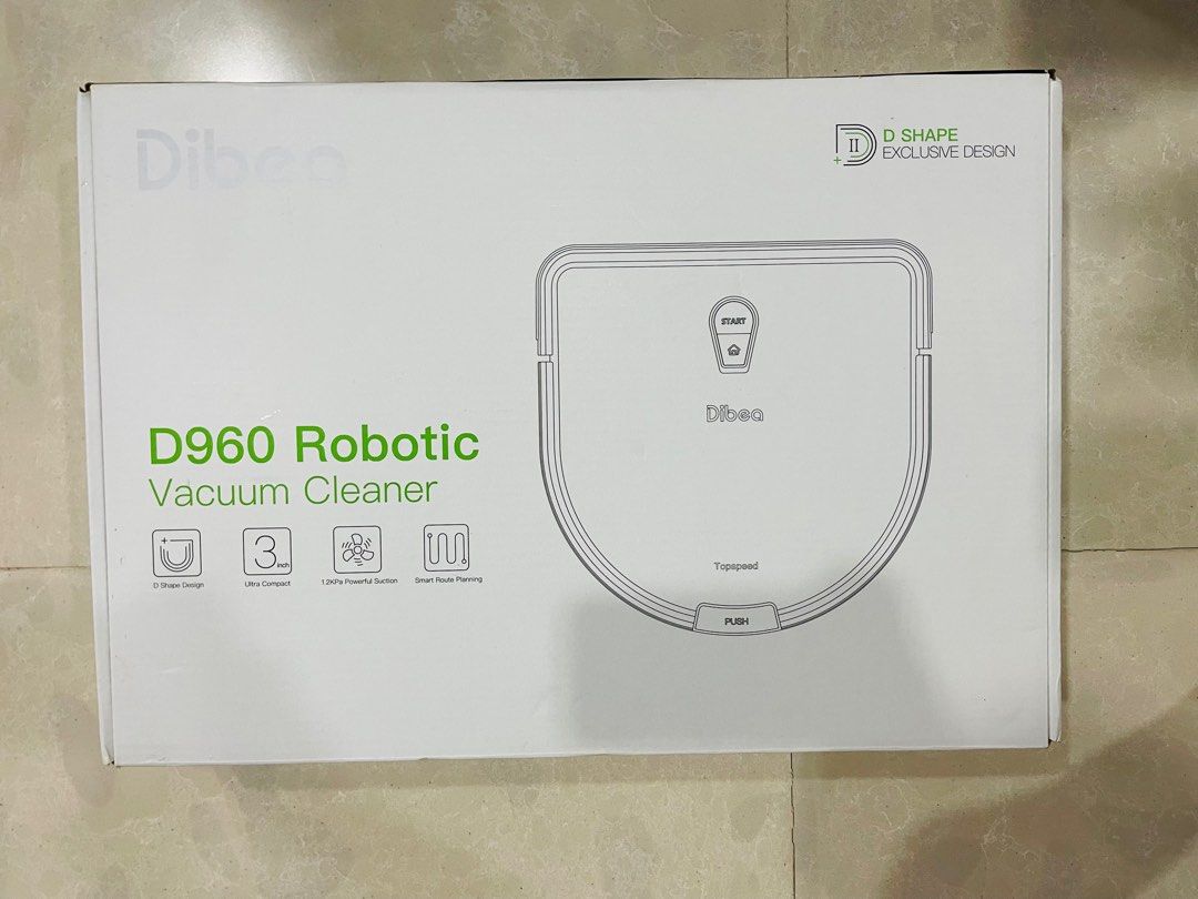Dibea D960 Robot Vacuum Cleaner, TV & Home Appliances, Vacuum Cleaner & Housekeeping on Carousell