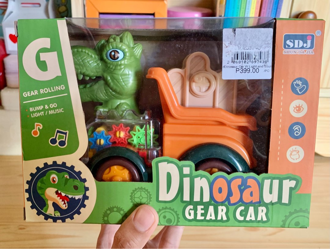 Dinosaur Gear Car, Hobbies & Toys, Toys & Games on Carousell